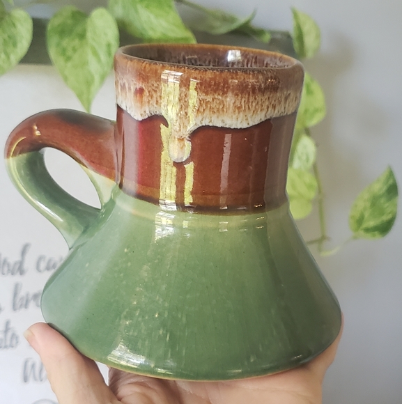 Dining | Vintage Stoneware Chemistry Style Beaker Wide Bottom Coffee ...